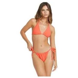 Bade-Shirt Billabong "In The Loop", Damen, Gr. S, Cup B, orange (papaya), 74% Polyester 21% Polyester 5% Elasthan, Bikini-Oberteile