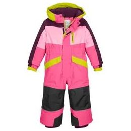 Overall "FISW 47 MNS ONPC", Kinder, Gr. 86/92, Normalgrößen, pink, Oberstoff: 100% Polyester, Futter: 100% Polyester, Füllung: 100% Polyester, FIRST INSTINCT BY Killtec, sportlich, Overalls, Warm gefütterter, wind- u. wasserdichter Schneeanzug, Grow-Up-Funktion