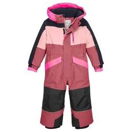Overall "FISW 47 MNS ONPC", Kinder, Gr. 122/128, Normalgrößen, rot, Oberstoff: 100% Polyester, Futter: 100% Polyester, Füllung: 100% Polyester, FIRST INSTINCT BY Killtec, sportlich, Overalls, Warm gefütterter, wind- u. wasserdichter Schneeanzug, Grow-Up-Funktion