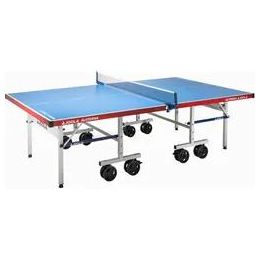 Tischtennisplatte Joola "Joola Tischtennisplatte Aluterna", blau, TischtennisplattenB:152,5cm H:76cm L:274cm, doppelte Kippsicherung, B:152,5cm H:76cm L:274cm