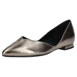 Högl Ballerina HÖGL "Högl Ballerinas Leder", Damen, Gr. 39, grün (olive), Leder, elegant, Schuhe