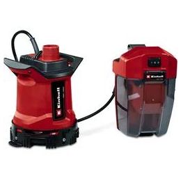 Akku-Gartenpumpe Einhell "Schmutzwasserpumpe GE-DP 18/25 LL Li - Solo", rot, B:23,7cm H:32,4cm L:31,9cm, Pumpen, 7.000 l/h, Power X-Change, ohne Akku und Ladegerät