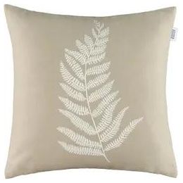 Sch&ouml;ner Wohnen Dekokissen "Viva", natur, B:45cm L:45cm, Obermaterial: 92% Baumwolle, 8% Polyester, SCH&Ouml;NER WOHNEN-KOLLEKTION, Dekokissen_Sitzkissen_Kissenh&uuml;llen, im Naturlook