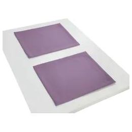 Platzset WIRTH "NEWBURY" Gr. 1, lila (flieder), B:35cm L:40cm, Obermaterial: 67% Polyester, 33% Baumwolle, Platzsets