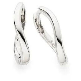 Paar Creolen Bruno Banani "Schmuck Geschenk Silber 925 Ohrschmuck Ohrringe", silber (silberfarben), Ohrringe, Damen, Silber 925 (Sterlingsilber)