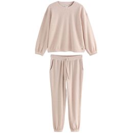 next Pyjama Damen Gr&ouml;&szlig;e S beige Winterkleid