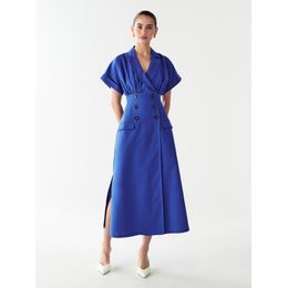 Willa Kleid 'Elise' Damen Gr&ouml;&szlig;e 44 royalblau Winterkleid