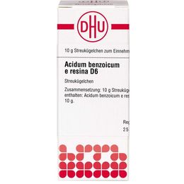 DHU-Arzneimittel Acidum Benzoicum E Resina D 6 Globuli 10 g