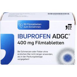 Ibuprofen Adgc 400 mg Filmtabletten 50 St