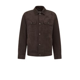 WE Fashion &Uuml;bergangsjacke Herren Gr&ouml;&szlig;e S dunkelbraun Sommerjacke