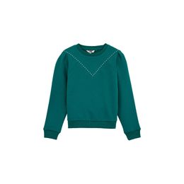 WE Fashion Sweatshirt M&auml;dchen Gr&ouml;&szlig;e 146/152 petrol