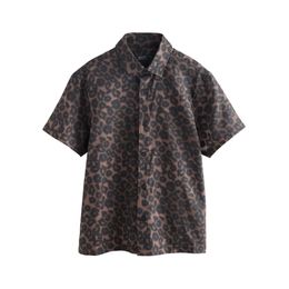 next Shirt Jungen Gr&ouml;&szlig;e 176 braun / dunkelbraun