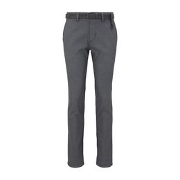 Tom Tailor Denim Hose Herren Gr&ouml;&szlig;e 32 anthrazit / wei&szlig;