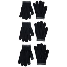 next Handschuhe Jungen Gr&ouml;&szlig;e XL graumeliert / schwarz