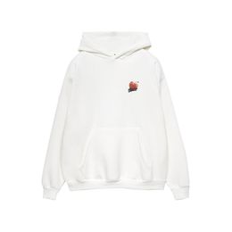 Pull&Bear Pull&bear Sweatshirt 'Cereza STWD' male White size S