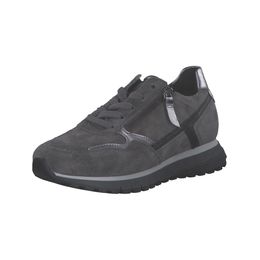 Gabor Sneaker '76.378' Damen Gr&ouml;&szlig;e 35 grau / silber