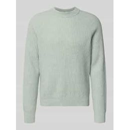 BOSS Orange Regular Fit Pullover aus Woll-Mix