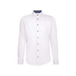 Seidensticker Business Shirt 'Schwarze Rose' male White size 44