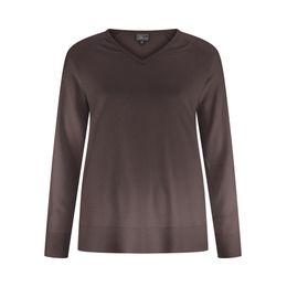 CASH-MERE.CH Kaschmir Pullover Damen Gr&ouml;&szlig;e XS taupe