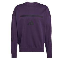 adidas Sportswear Athletic Sweatshirt 'Z.N.E.' male Purple size S