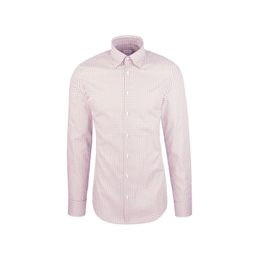 Seidensticker Business Shirt ' Schwarze Rose ' male Brown, White size 43