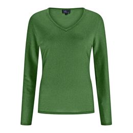 CASH-MERE.CH Kaschmir Pullover Damen Gr&ouml;&szlig;e XS gr&uuml;n