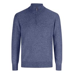CASH-MERE.CH Kaschmir Pullover Herren Gr&ouml;&szlig;e S blue denim
