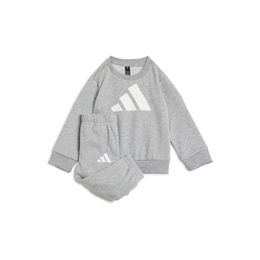 adidas Sportswear Trainingsanzug Jungen Gr&ouml;&szlig;e 80 grau / wei&szlig;