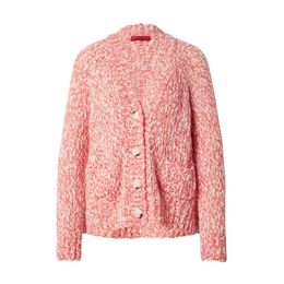 MAX & Co. MAX&Co. Strickjacke 'CARACAS' Damen Gr&ouml;&szlig;e XS hellrot / wei&szlig;