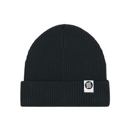 wat? Apparel Beanie Basic Fisherman Beanie in Black | Gr.: onesize