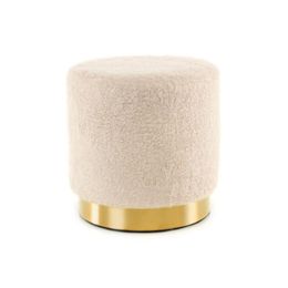 Kayoom Hocker Gipsy in elfenbein - gold | Gr.: onesize