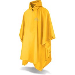 Normani Outdoor Sports Ripstop Regenponcho Derry in Gelb | Gr.: onesize