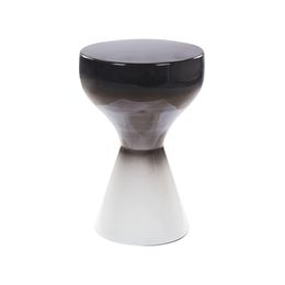 Beliani Beistelltisch TIBITO in Schwarz/Weiß - (W) 30 x (H) 45 x (L) 30 cm | Gr.: onesize