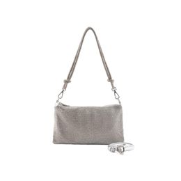 Seidenfelt Hallila Schultertasche 26 cm in silver | Gr.: onesize