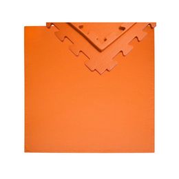 Eyepower Trainingsmatte Puzzlematte Sportmatte 90x90x1,2 cm Orange orange | Gr.: onesize