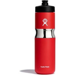 Hydro Flask WIDE MOUTH Isolierflasche GOJI ca. 600 ml rot Edelstahl | Gr.: onesize
