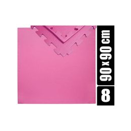 Eyepower Kampfsportmatte Hestia 8er-Set in pink | Gr.: onesize