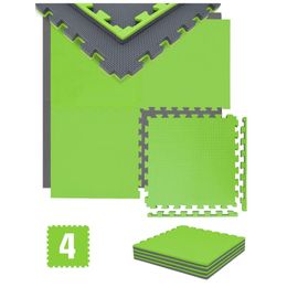 Eyepower Matte EVA-012 50x50cm 2cm Grün Grau 4 Matten / Set grün | Gr.: onesize