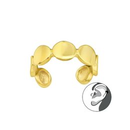 Alexander York Ear Cuff PL&Auml;TTCHEN in Gold in gold | Gr.: onesize