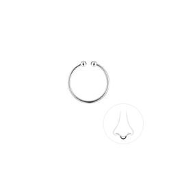 Alexander York Septumring HUFEISEN 12 mm in 925 Sterling Silber in silber | Gr.: onesize