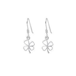 Alexander York Ohrringe KLEEBLATT in 925 Sterling Silber, 2-tlg. in silber | Gr.: onesize
