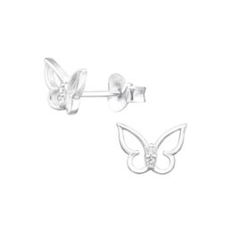 Alexander York Ohrstecker SCHMETTERLING in 925 Sterling Silber, 2-tlg. | Gr.: onesize