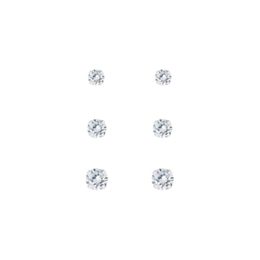 Alexander York Ohrstecker-Set Zirkonia in 3, 4, 5 mm | Gr.: onesize