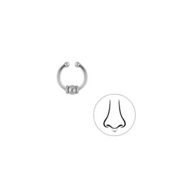 Alexander York Septumring BALI 10 mm in 925 Sterling Silber in silber | Gr.: onesize