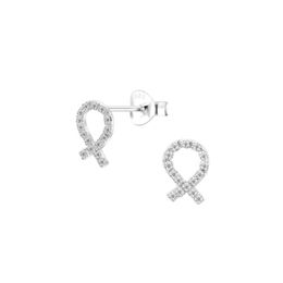 Alexander York Ohrstecker RIBBON in 925 Sterling Silber, 2-tlg. | Gr.: onesize
