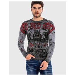 Cipo & Baxx Cipo & Baxx Sweatshirts in ANTHRACITE | Gr.: XL