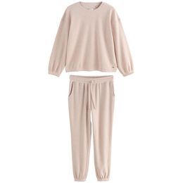 next Pyjama Damen Gr&ouml;&szlig;e S beige Winterkleid