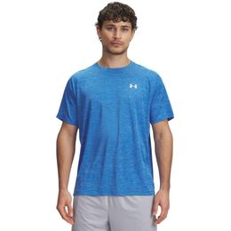 Under Armour Sportshirt "Tech Textured T-Shirt" in Blau | Gr.: L
