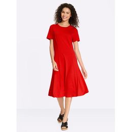 Heine Jersey-Kleid in rot | Gr.: 46