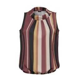 Laura Scott Blusentop in bordeaux-gestreift | Gr.: 34